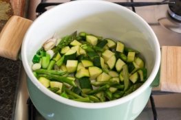 Minestra di Primavera - Enjoy a hearty vegetable minestrone