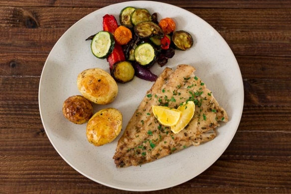 Sole meunière - A classic typical French fish dish with a delicious sauce